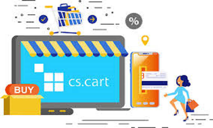 Design an attractive cs cart ecommerce website by Kbizsoft | Fiverr