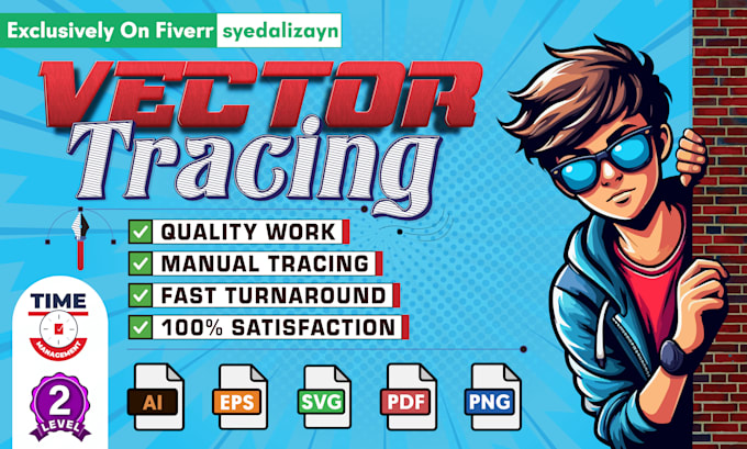 Redo, remake, recreate, resize, edit logo jpg, png to vector by Syedalizayn | Fiverr