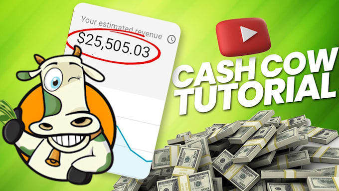 Make cash cow video for youtube automation by Ashutoshmip | Fiverr