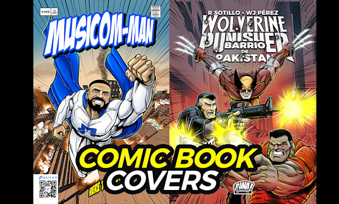 Draw a comic, manga or book cover by Wilustrador | Fiverr