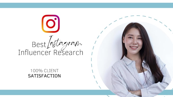 Find best instagram influencer research list of any niche by Ali ...