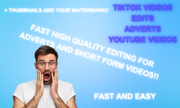 Edit adverts and short form videos by Miles_ae | Fiverr