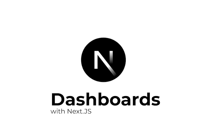 Create your dashboard with nextjs by Niklas_dev | Fiverr