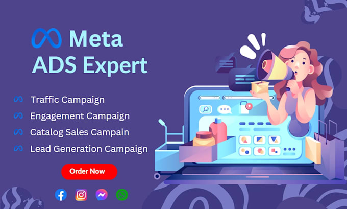 Run facebook ads campaign on meta ads manager, meta ads by ...