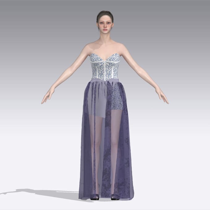 Do 3d fashion design by Yourbey | Fiverr