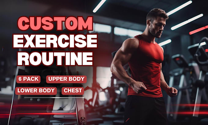 Create customized workout plans for you, based on what you want to achieve by Lore_ia | Fiverr