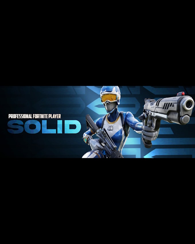 Create you a 3d fortnite twitter header by Reptogfx | Fiverr