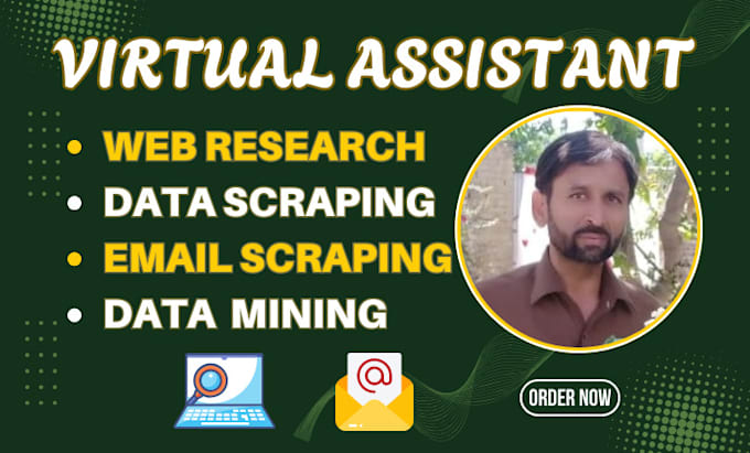 Do web research, data scraping , data mining and scraping email list by Syedalhajuddin | Fiverr