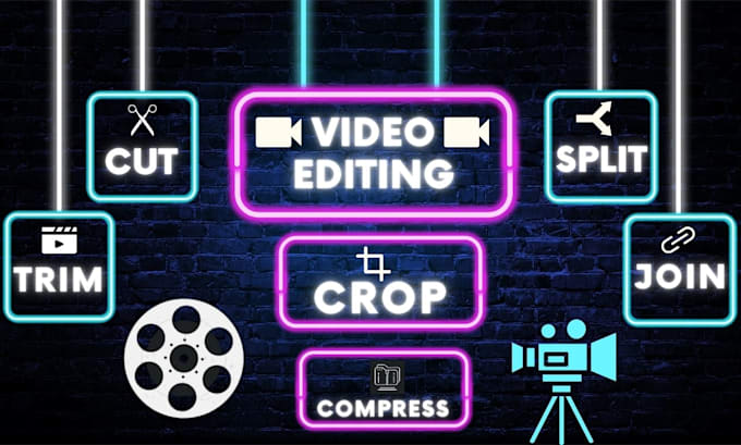 Crop, trim, and compress your short videos by Fxvideoeditor | Fiverr