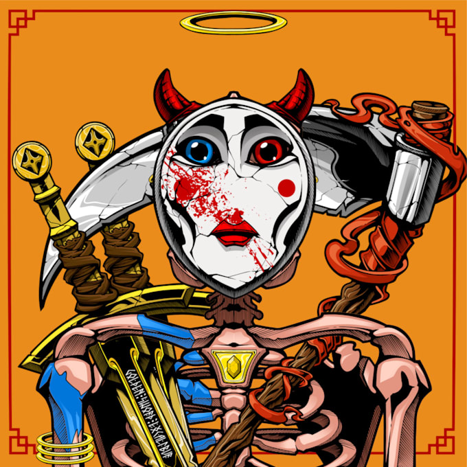 Create custom hand drawing nft art exclusively with traits by ...