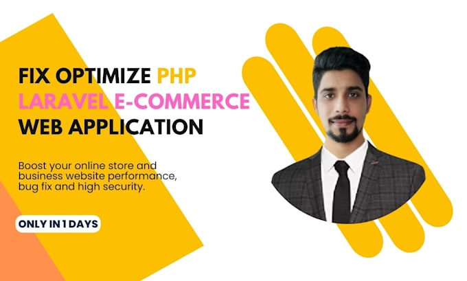 Fix optimize php laravel e commerce web application by Laravel_dev | Fiverr Fix optimize php laravel e commerce web application by Laravel_dev | Fiverr