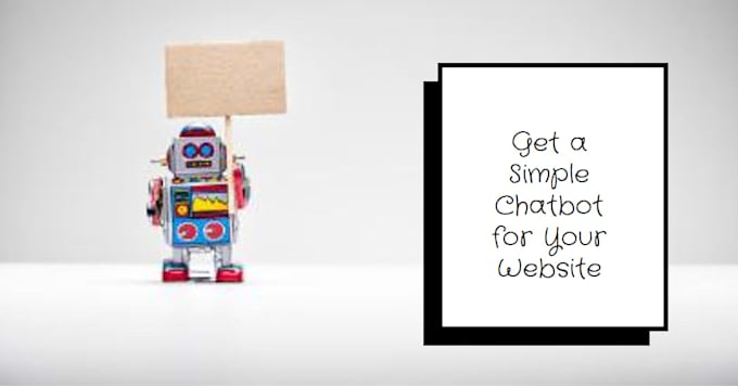 Create a simple chatbot for your website by Oznofive | Fiverr