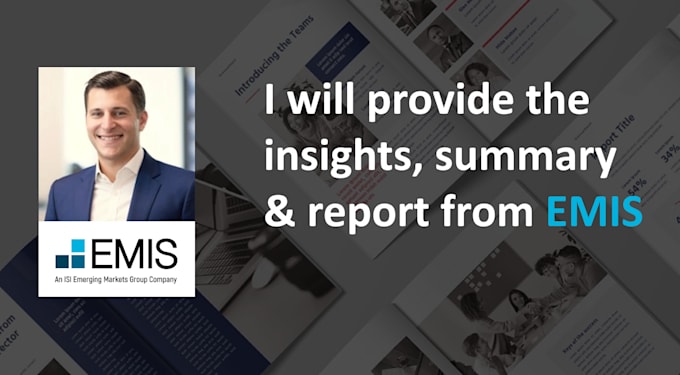 Provide emis industry report by Lifestyleinc | Fiverr