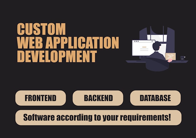 Develop a full stack web application for you according to your ...