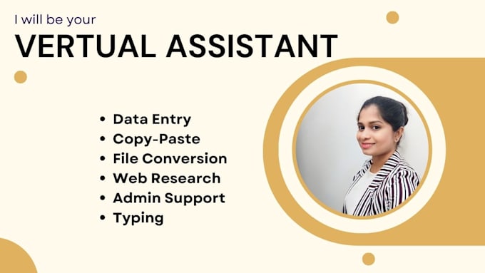 Be your expert va data entry, word, research, admin support by ...