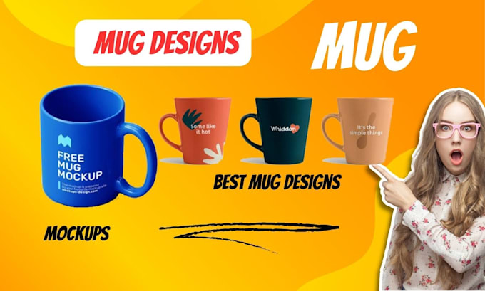 Create a custom mug design by Nimalidesign | Fiverr