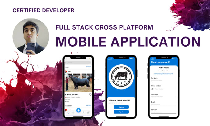 Develop full stack cross platform apps in react native by Omer_ali ... Develop full stack cross platform apps in react native by Omer_ali ...