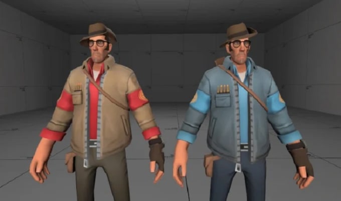 Create Gmod Character Vrchat For Gmod 3d Model Player For Gmod Sfm Vrchat By Elzeref1 Fiverr