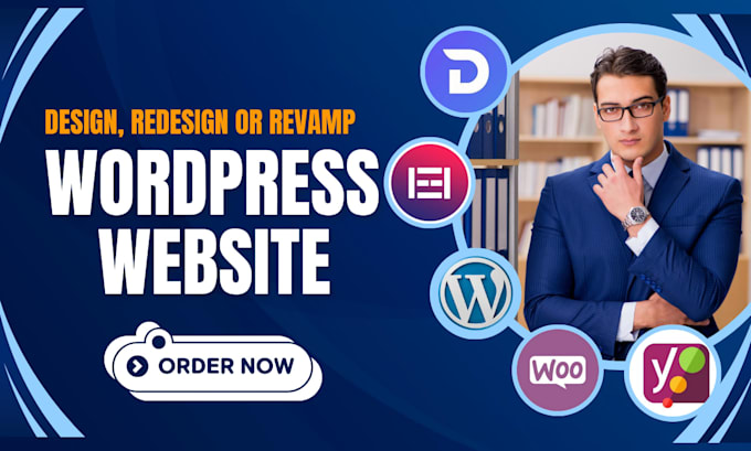 Design, redesign, build, rebuild, clone, edit, fix or revamp wordpress website by Timmykatai1 ...
