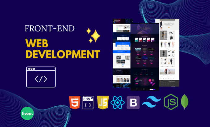 Be Your Frontend Web Developer Using React Html Css Tailwind Javascript By Iqbal10 Fiverr
