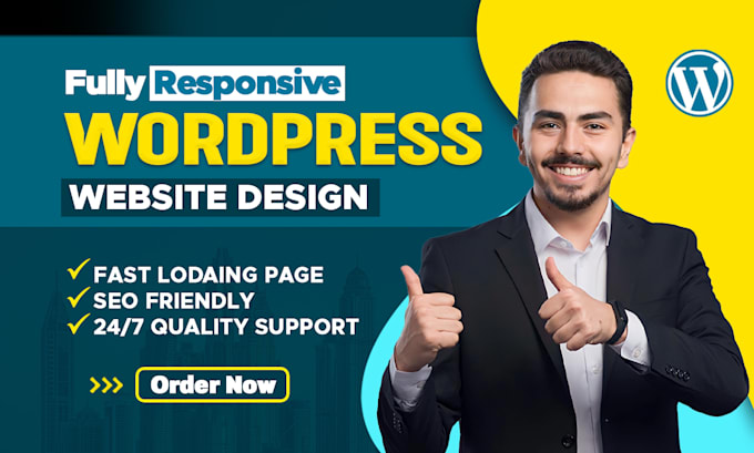 Build responsive wordpress landing page design with elementor pro by Rony283 | Fiverr