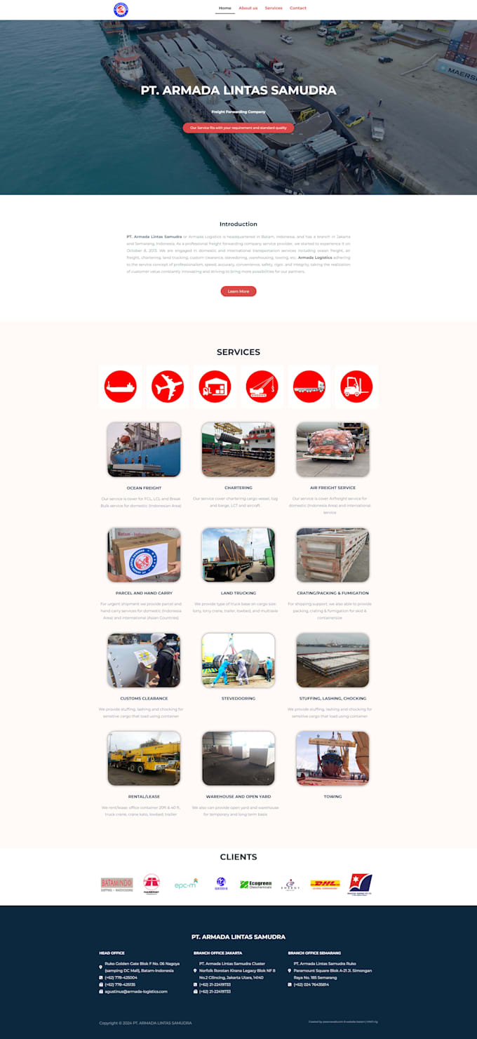 Create company website on your hosting by Pesonaweb | Fiverr