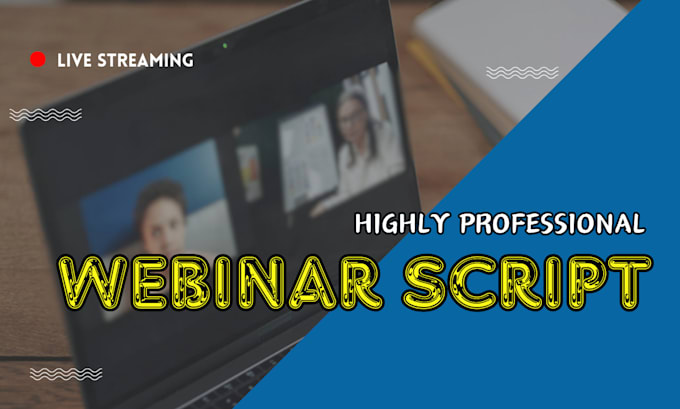 Craft webinar scriptwriting and presentation slides for you by Ezekiel1760 | Fiverr