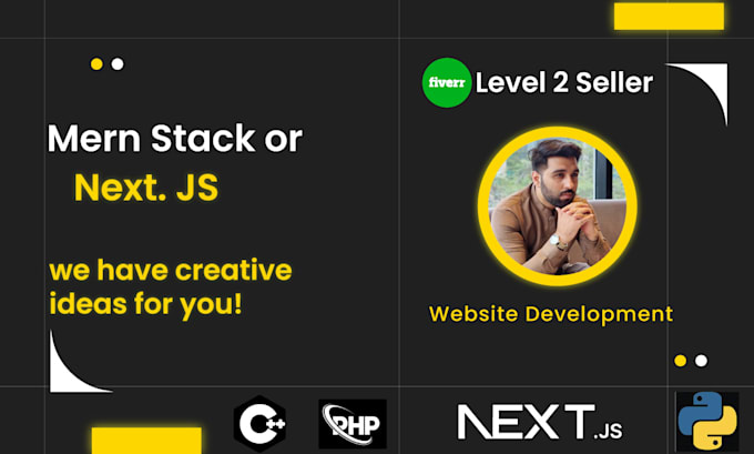 Develop fast mern stack or next js web application with responsive design by Umairrasool | Fiverr
