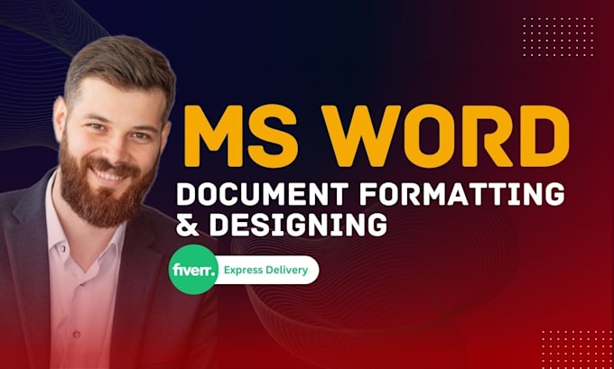 Do microsoft word document formatting, editing, and design template by Iftipro | Fiverr