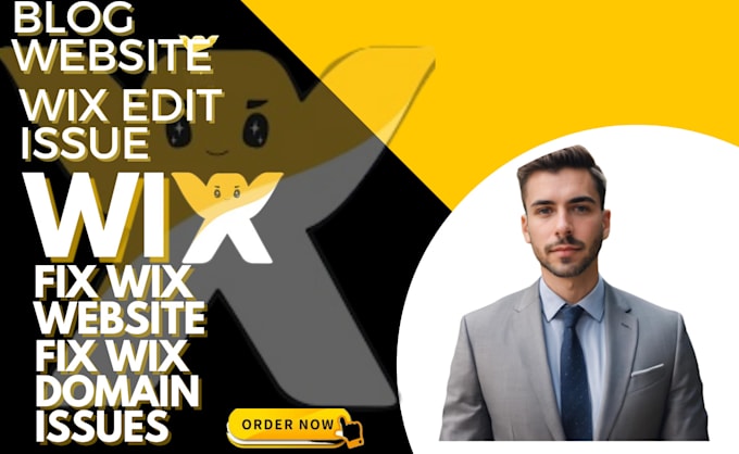 Fix wix, fix wix domain issue, wix website maintenance, update wix ...