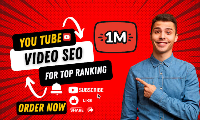 Optimize videos rank and high promote your channel by Saiyan_shihab ...