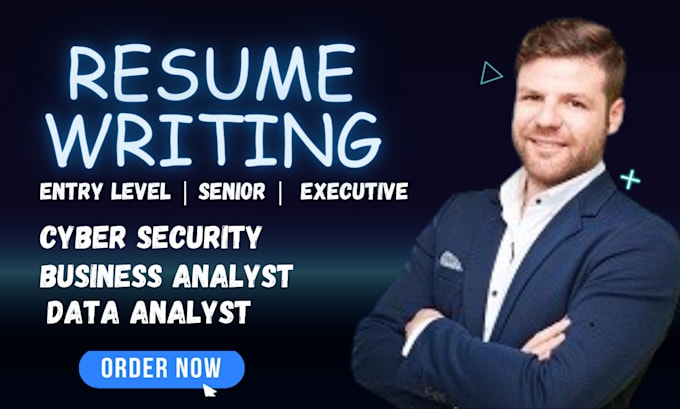 Write professional cyber security, data analyst, business analyst, tech resume by Julius_d20 ...