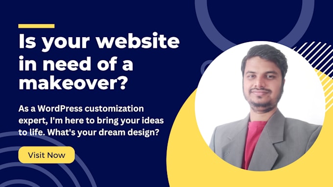Makeover your website using css by Arunwordpress | Fiverr