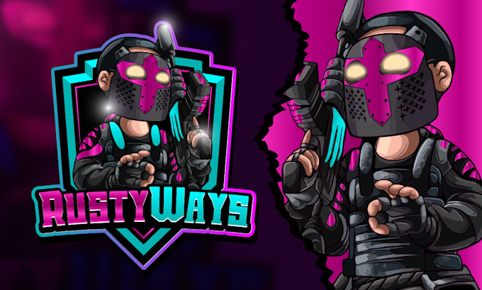 Design your rust server logo for discord and twitch by Decentartdesign ...