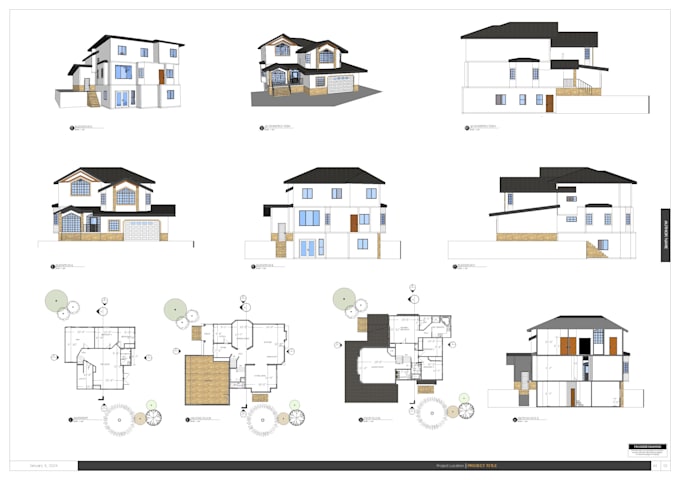 Create 2d autocad floor plan layout for house renovation by Dasunkarunarath | Fiverr