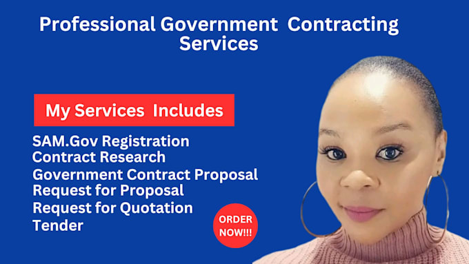 Bid government contract proposal, rfp, rfq, register sam gov and tender ...