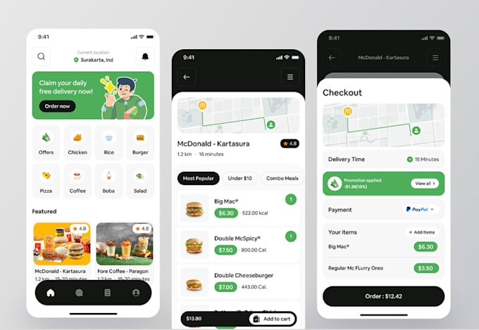 Develop ui ux design, mobile app or website ui ux design by Jaftmey ...