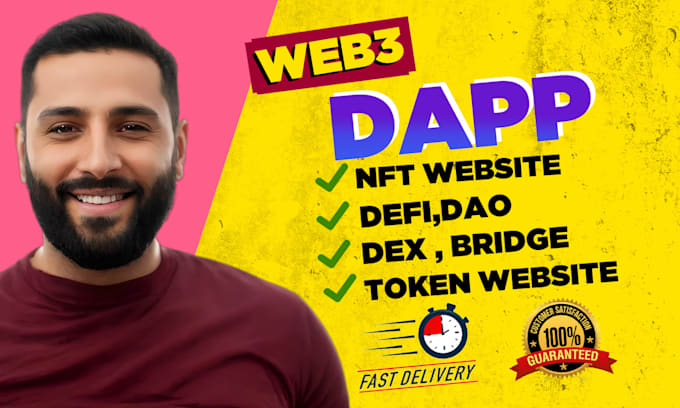 Make blockchain web3 dapp on ethereum xrpl cosmos solana sei by Denis__dev | Fiverr