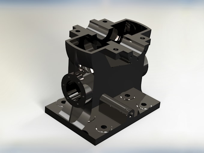 Do mechanical industrial design in 2d or 3d using autocad or solidworks ...