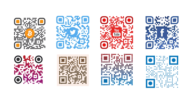 Create 4 professional qr codes in 40 minutes by Ishtiaq666 | Fiverr