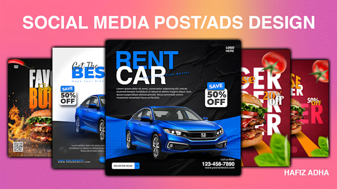 Create amazing and creative ads images, posts by Hafiz_adha | Fiverr