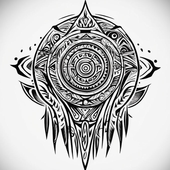 Create unique custom tattoo design, tattoo sleeve by Mayaoneill | Fiverr