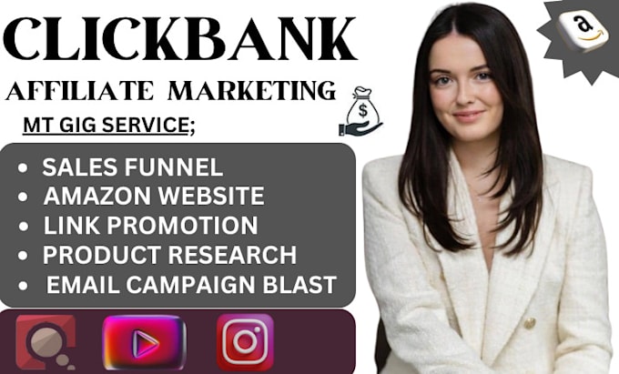 Do clickbank affiliate marketing sales funnel and amazon affiliate link ...