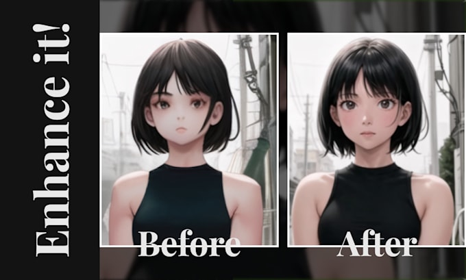 Fix, upscale and enhance your ai generated art by Mangouuart | Fiverr