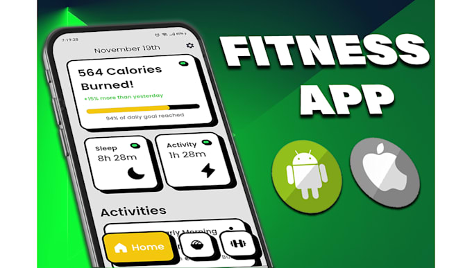 Develop a custom fitness android and ios mobile app by Omar_elakaly ...