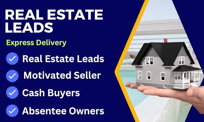 Provide real estate leads, motivated seller and skip tracing by ...