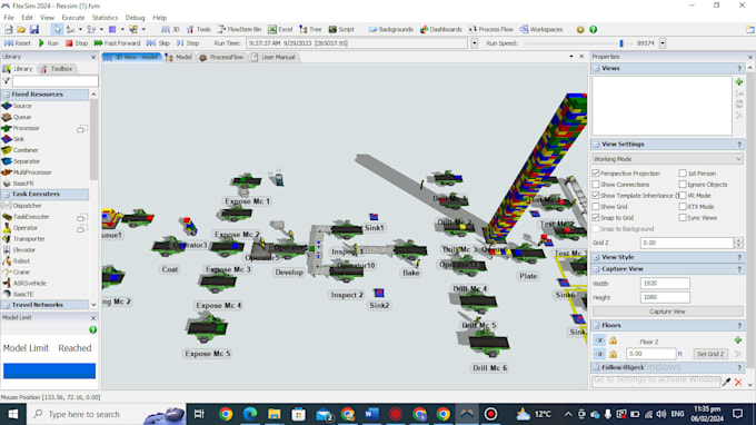 Do simulation and modeling on flexsim and simio by Engr_hifza2232 | Fiverr