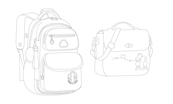 Draw product line art and illustration of your own image by Sr_lab | Fiverr