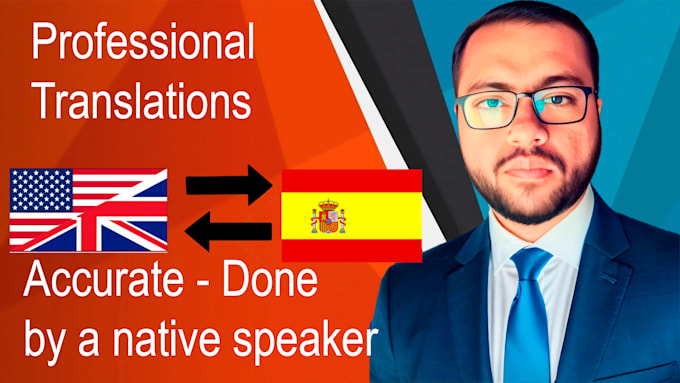 Do any translation from english to spanish or viceversa by Simn98 | Fiverr