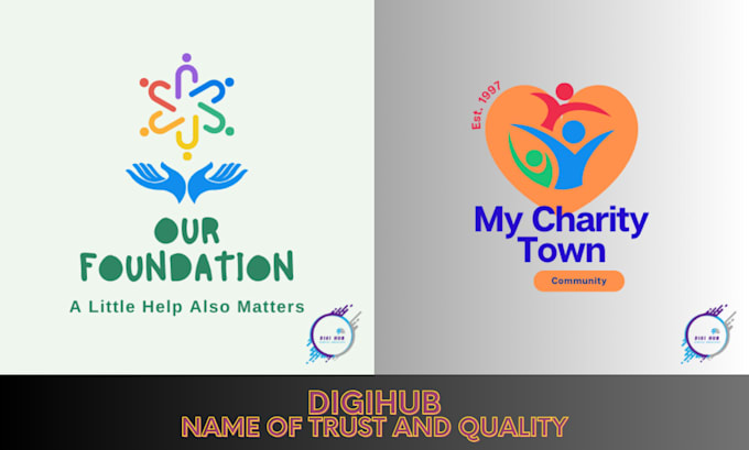 Design impressive professional logo for charity organization ngo design ...